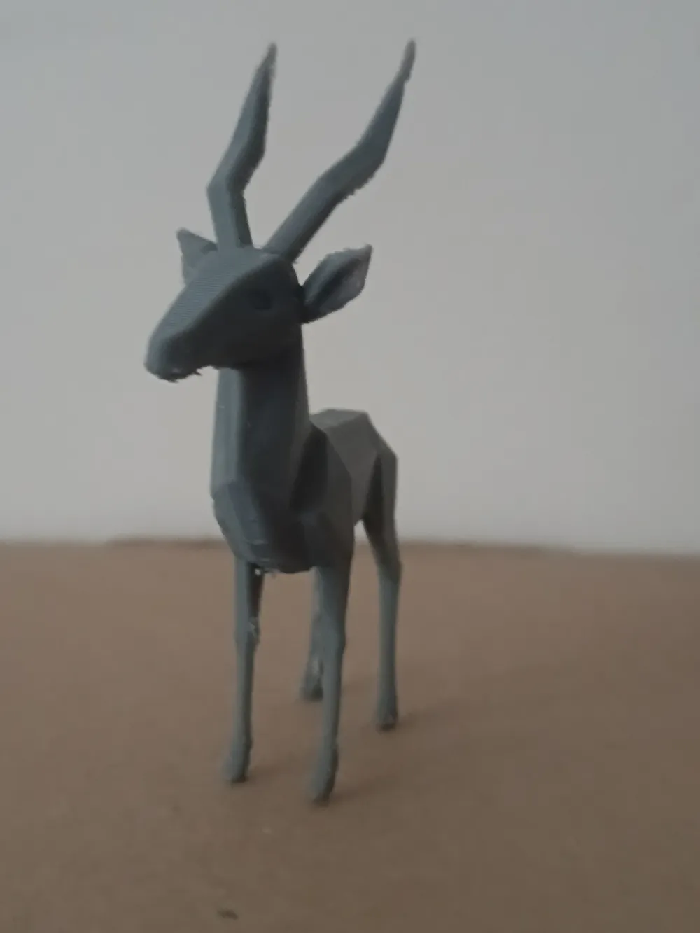 Gazelle realistic version origami by DieMolizq MakerWorld: Download ...