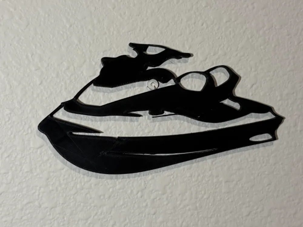 Jet Ski Wall Art by Mottprints - MakerWorld