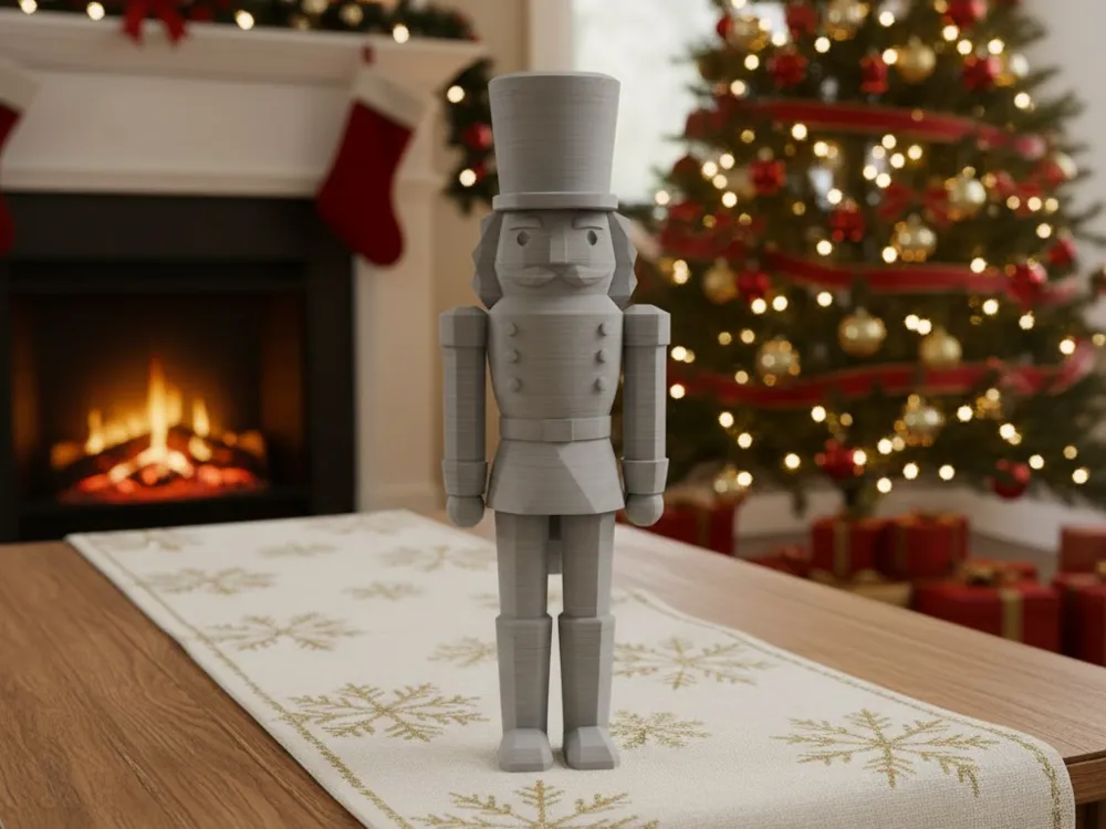 Christmas Nutcracker - Free 3D Print Model - MakerWorld