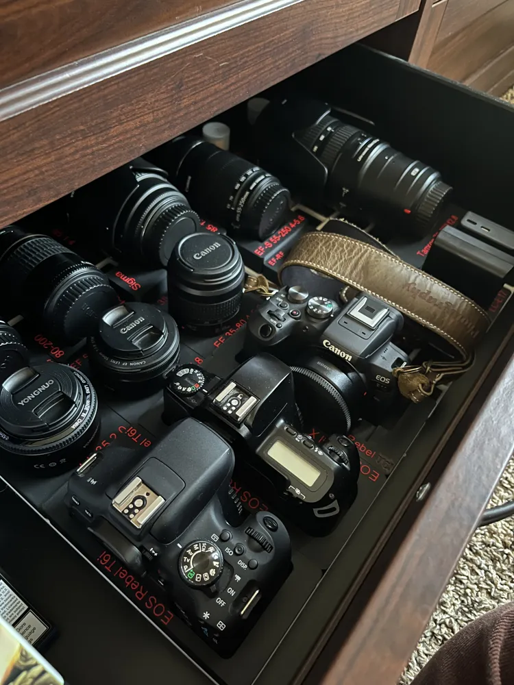 CLASS - Tamron 70-200 f/2.8 Camera Lens Gridfinity - Free 3D Print ...