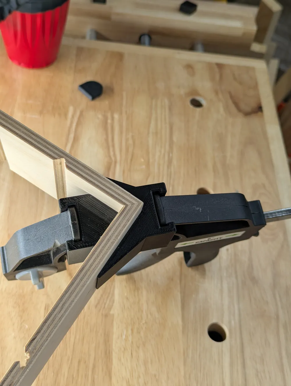 Pittsburgh Clamp 90 Degree Corner Slip On - Free 3D Print Model ...