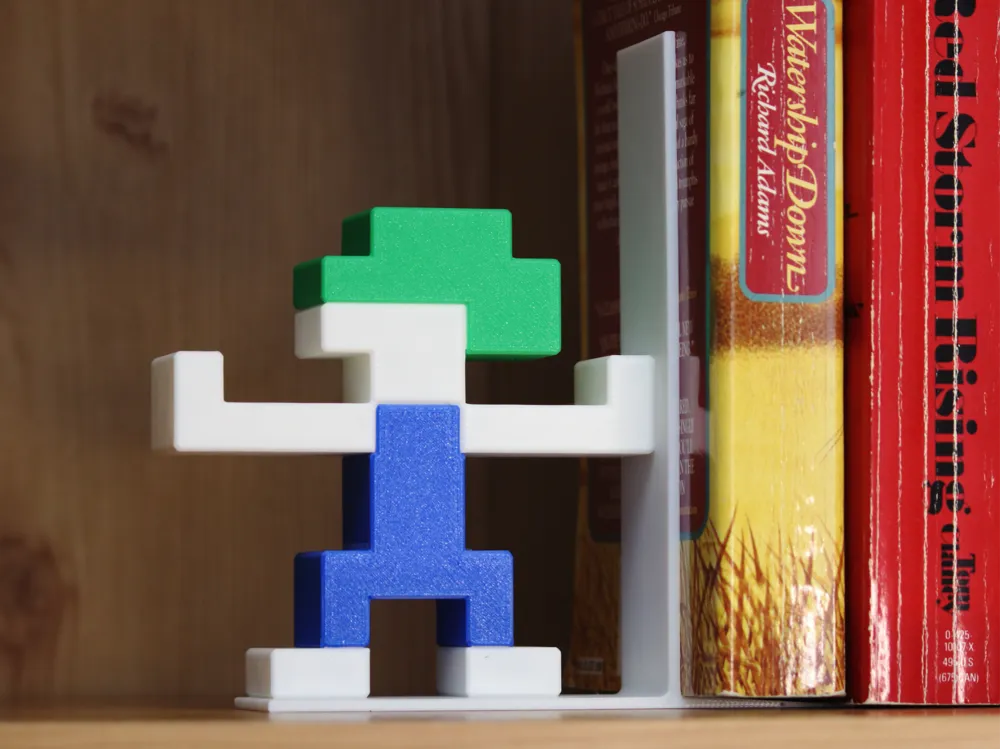 Lemmings Blocker Bookend by Ken Mills - MakerWorld