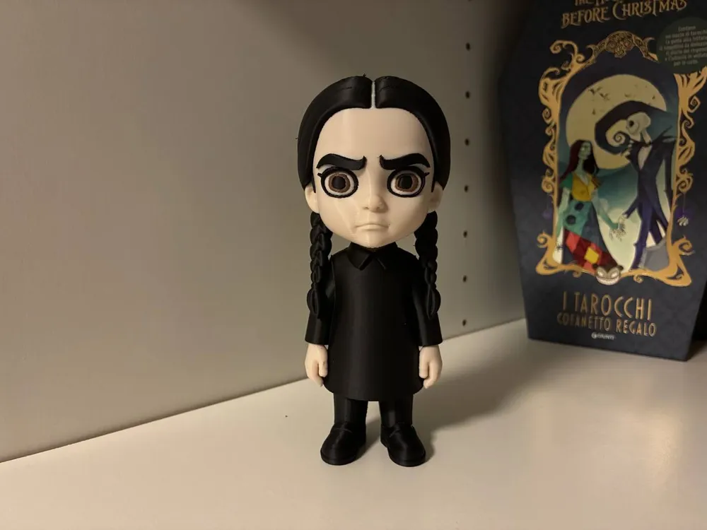 Wednesday Addams by lucamoretti86 MakerWorld: Download Free 3D Models