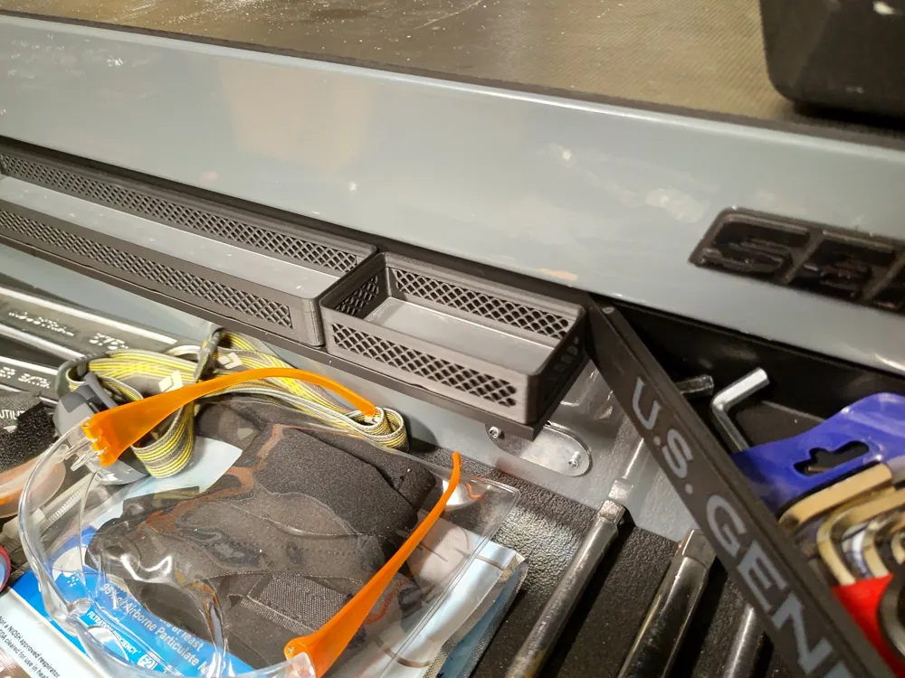 US General Series 3 Gridfinity Shelf For Back Lip by ...