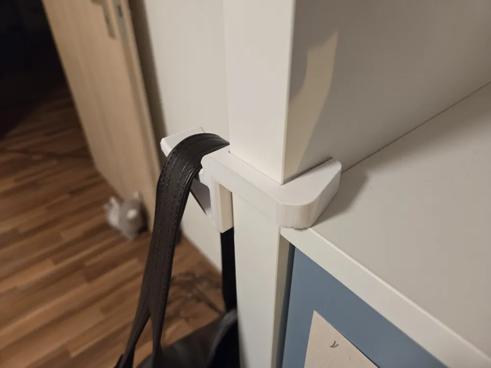 IKEA-Kallax Corner Hook - Free 3D Print Model - MakerWorld