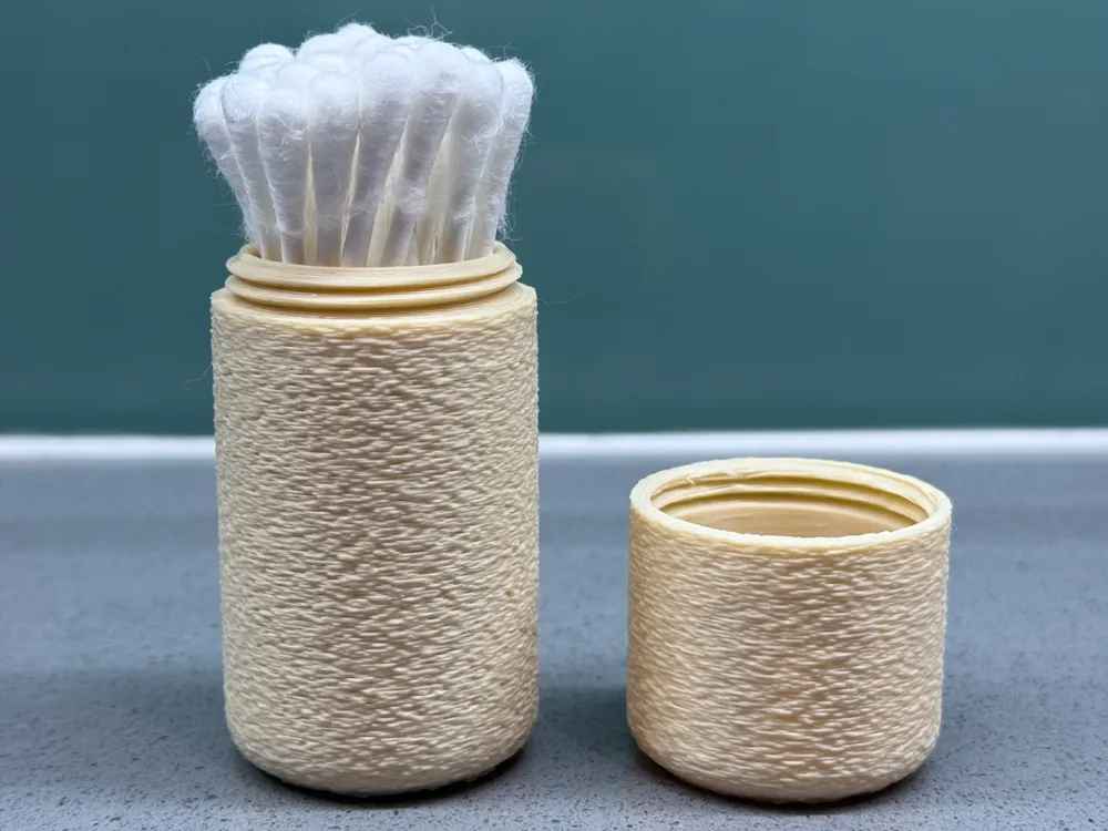 Useful Q-Tip Cotton Swab Travel Container by Marto MakerWorld: Download ...