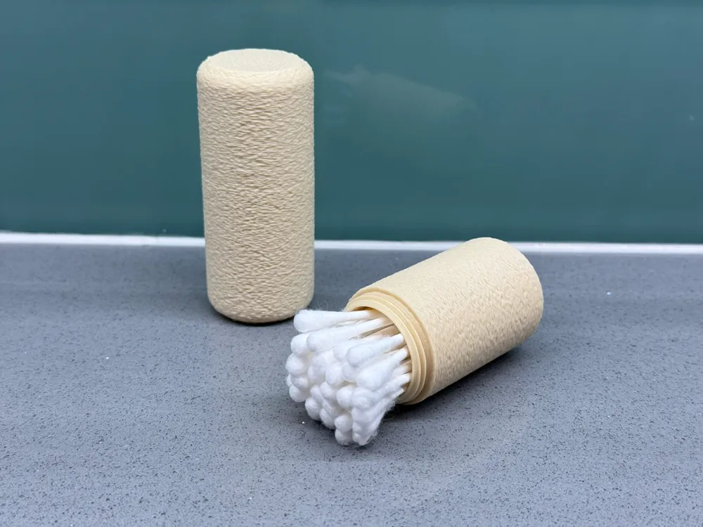 Useful Q-Tip Cotton Swab Travel Container by Marto MakerWorld: Download Free 3D Models