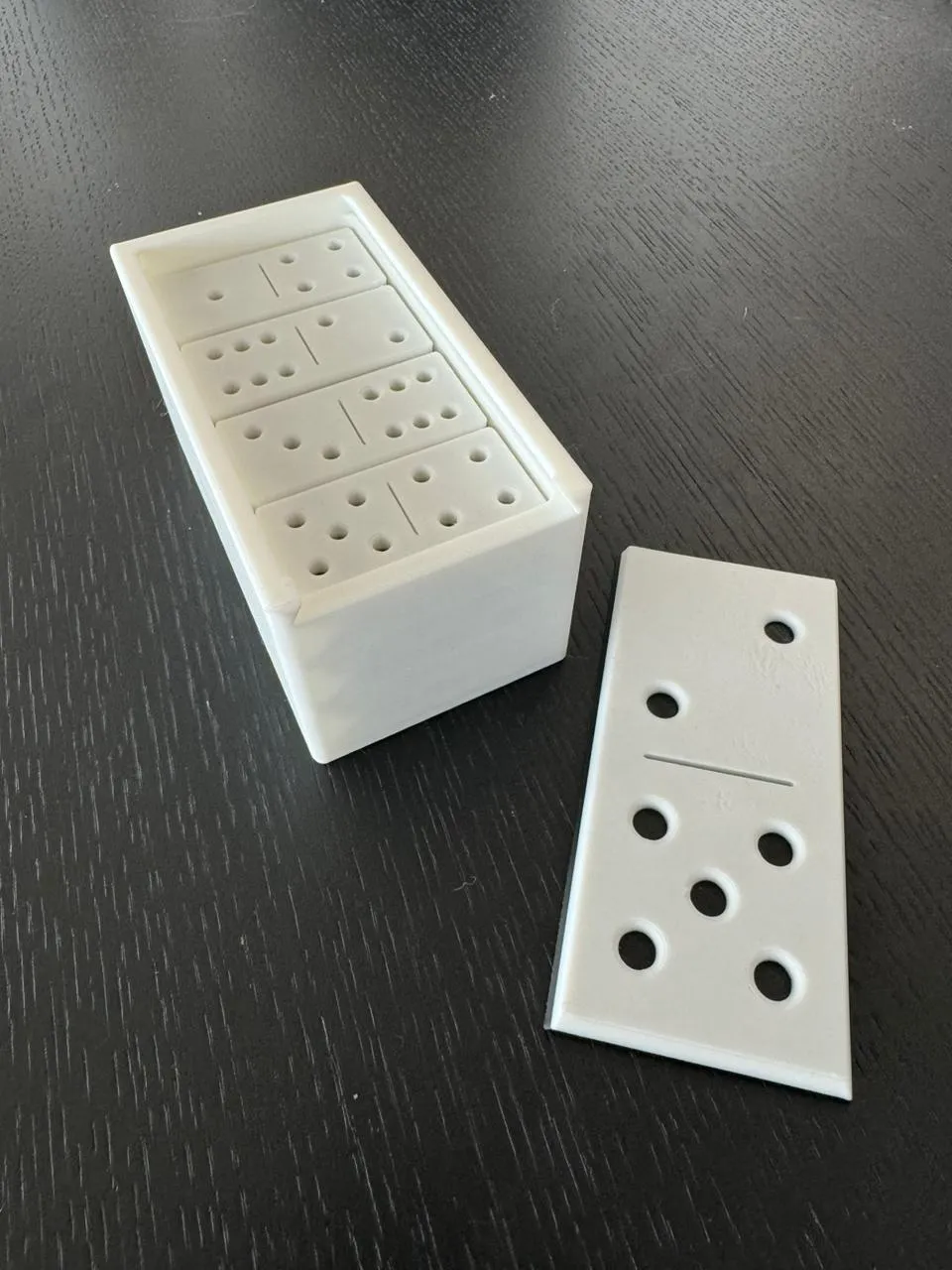 Standard Dominoes with Box by 19evdominta3 - MakerWorld