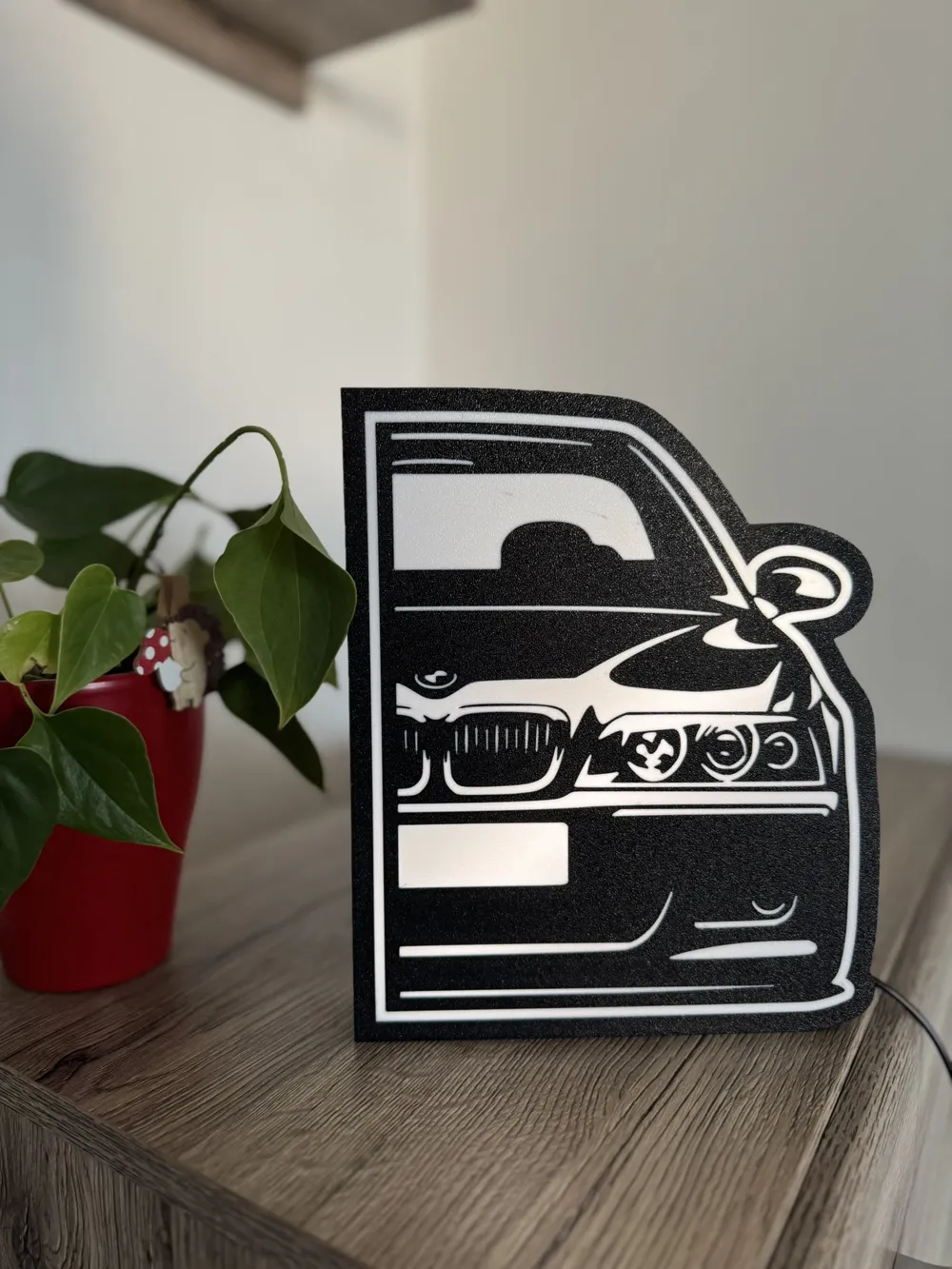 BMW e39 Art lamp|Lightbox| - Free 3D Print Model - MakerWorld