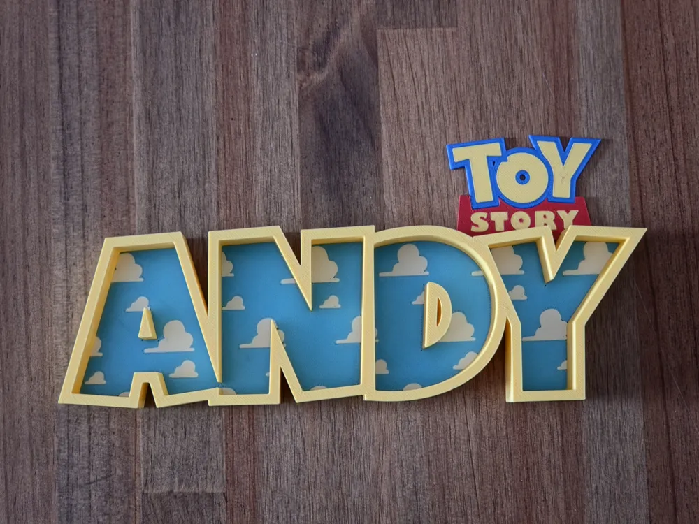 Toy Story name generator - Free 3D Print Model - MakerWorld
