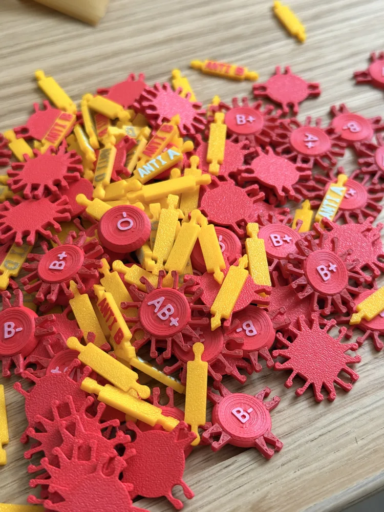 Blood Type Puzzle - Free 3D Print Model - MakerWorld