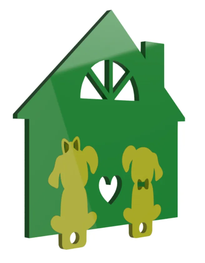 House Keychain Panel Set by MIPI3D - MakerWorld