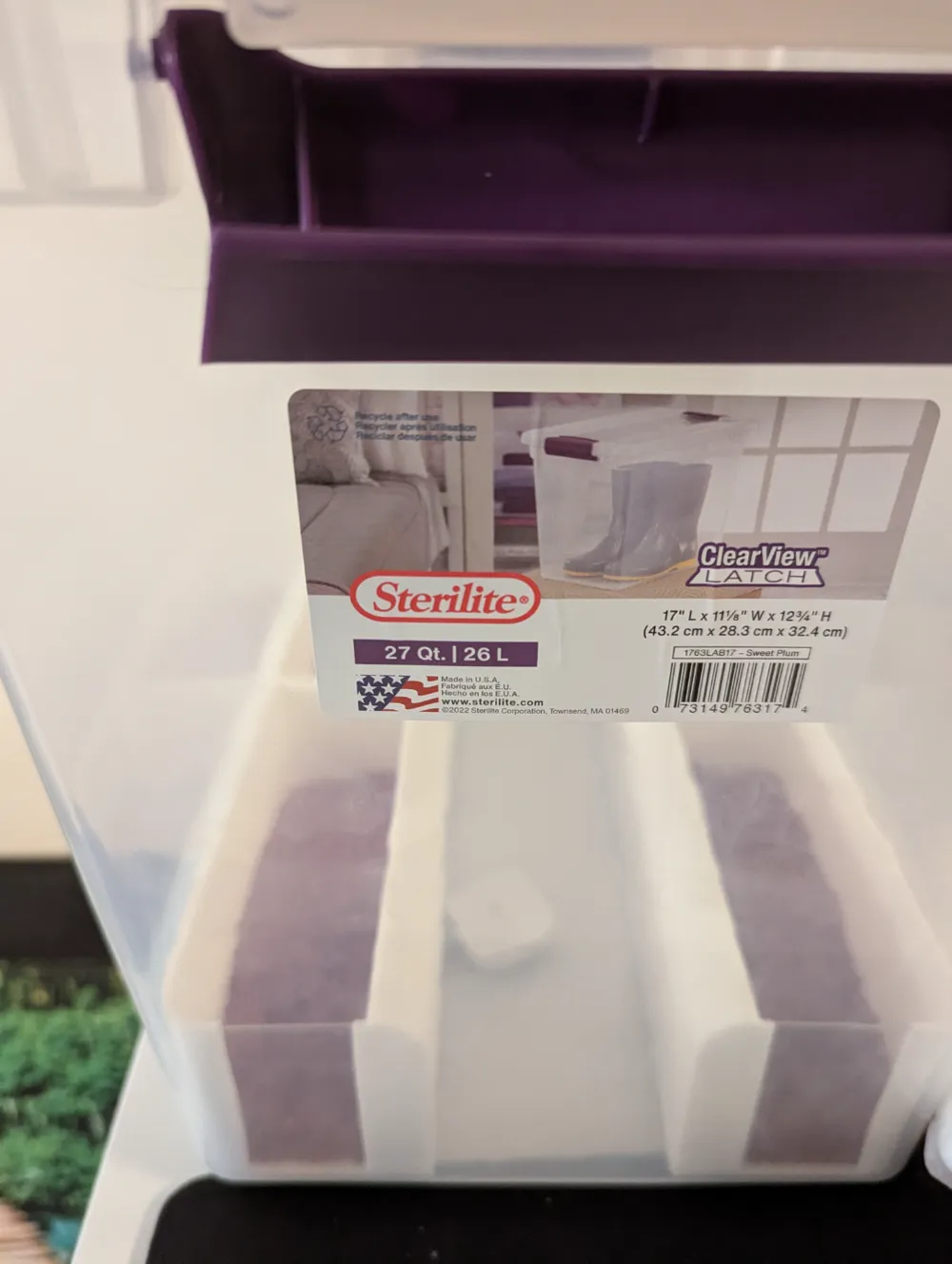 Sterilite 26L AMS Lite Dry Box Desiccant Box by krd_makers - MakerWorld