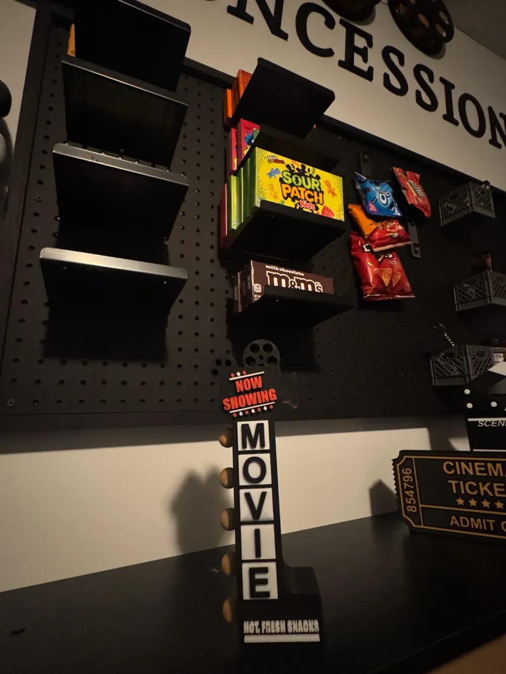 Antique Movie Sign by Sandy Designs - MakerWorld