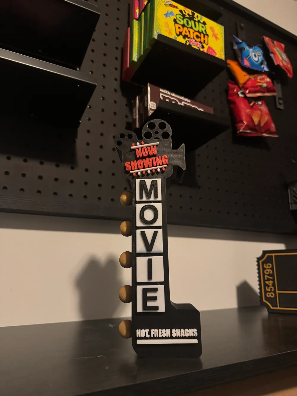 Antique Movie Sign by Sandy Designs - MakerWorld