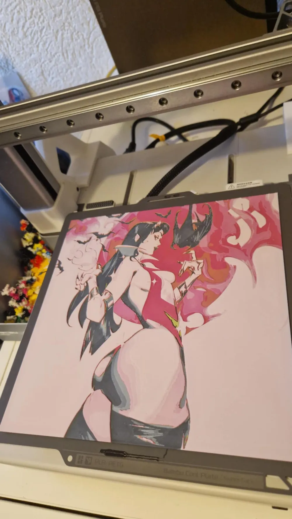 Vampirella Hueforge by Dakiren MakerWorld: Download Free 3D Models