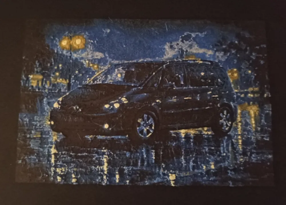 HueForge Auto Bild (Espace IV) – Kostenloses 3D-Druckmodell – MakerWorld