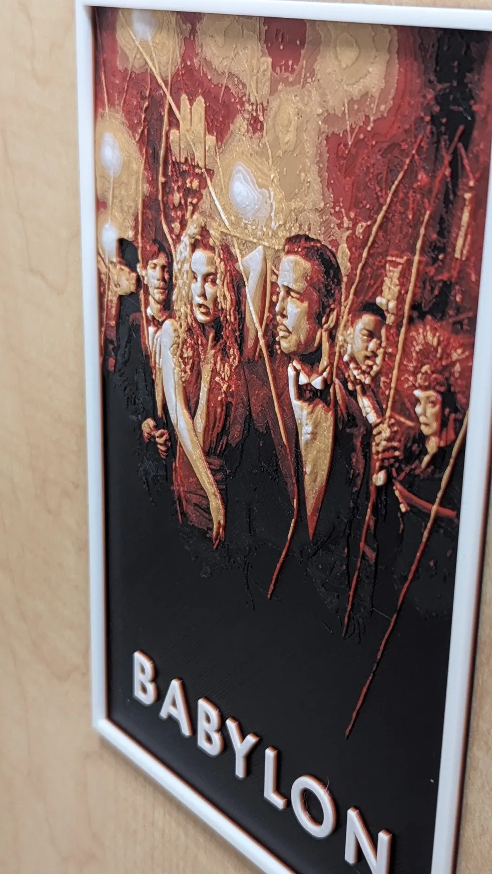 Babylon (2022) HueForge Filmplakat – Kostenloses 3D-Druckmodell ...