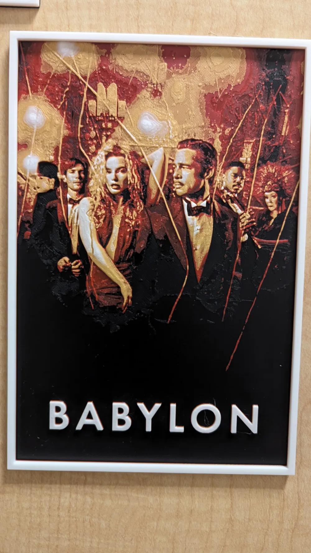 Babylon (2022) HueForge Filmplakat – Kostenloses 3D-Druckmodell ...