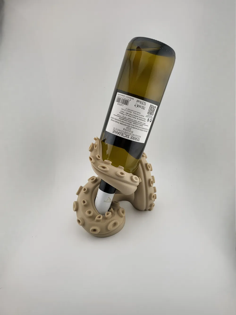 Octopus Tentacle kraken Wine Bottle Holder Stand - Free 3D Print Model ...
