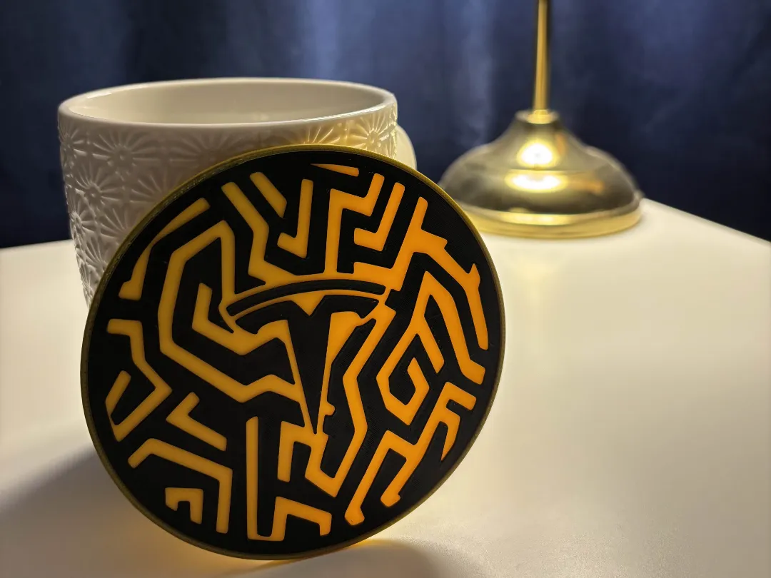 Tesla - Cup Holder - Free 3D Print Model - MakerWorld