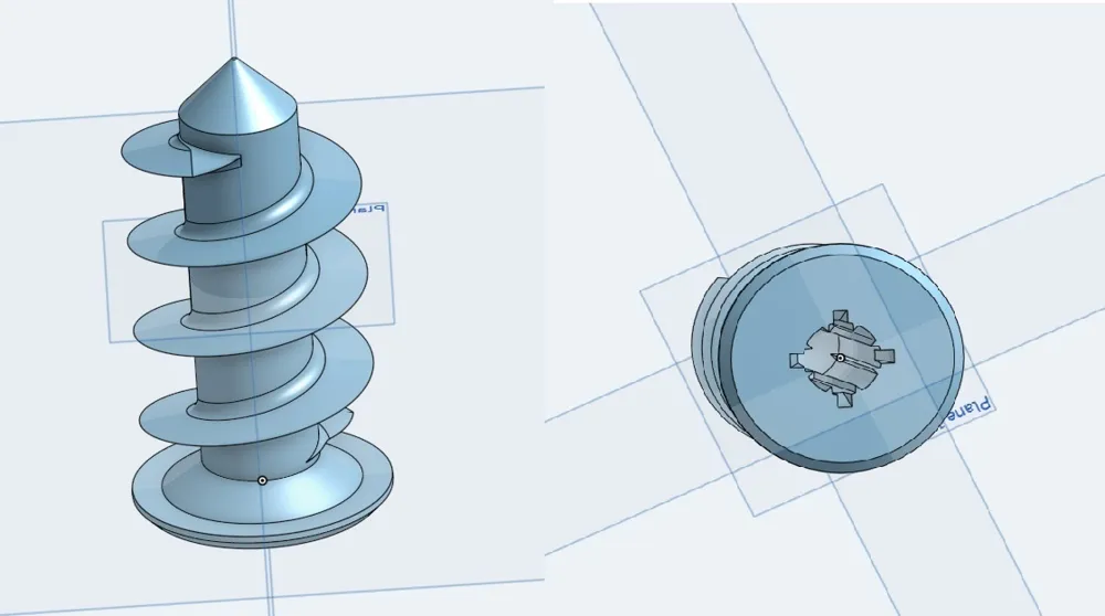 styrofoam styropor dowel,Insulation plug, M4-8 by rudyshy - MakerWorld