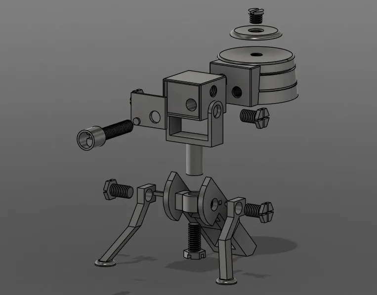 Desk Sentry Gun Level 1 TF2 by Mordekai MakerWorld: Download Free 3D Models