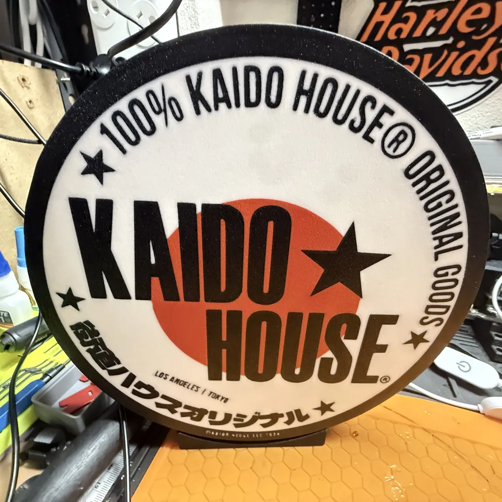 Caja de luz LED 100% original Kaido House - Modelo de impresión 3D ...