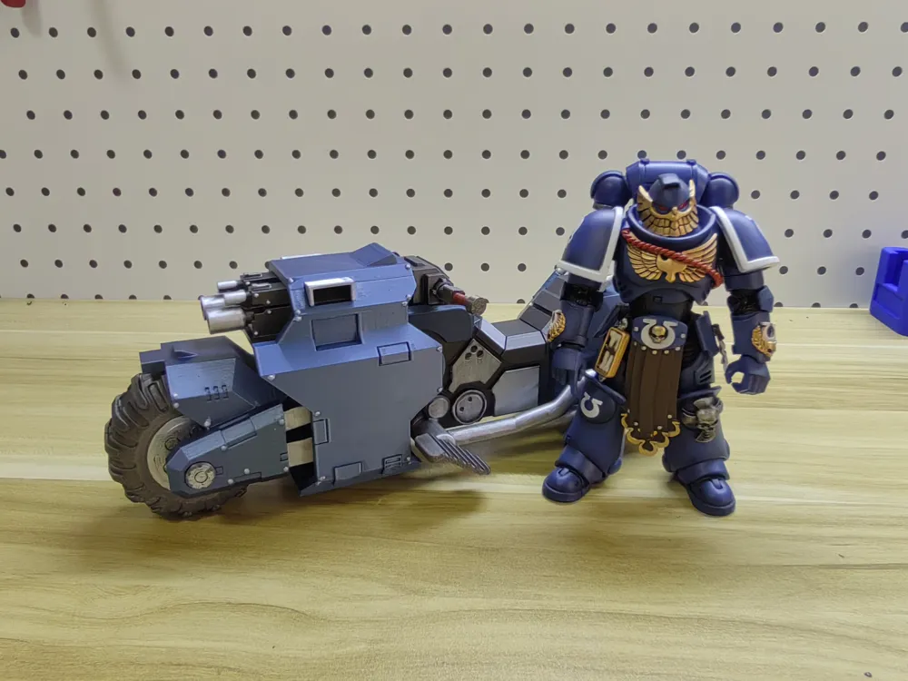 Warhammer 40K All-Terrain Exploration Attack Bike - Fully Articulated ...