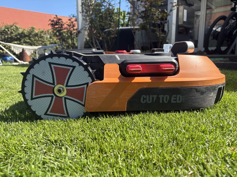 WORX Landroid Wheel Rim Tire STEP/CAD File Included by einfach ...