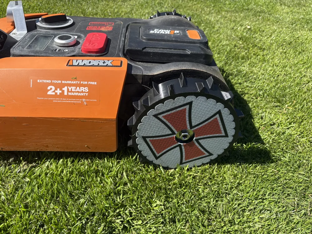 WORX KRESS Landroid Wheels Tires STEP/CAD Wheels by einfach_CM ...