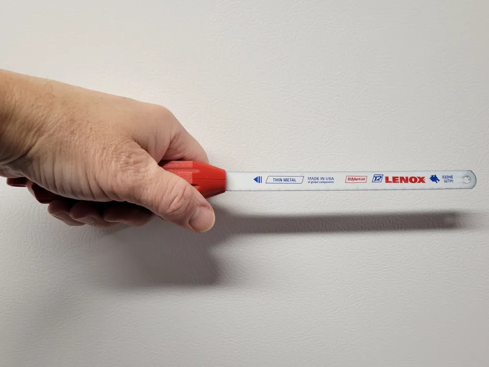 Hacksaw Blade Handle - Free 3D Print Model - MakerWorld