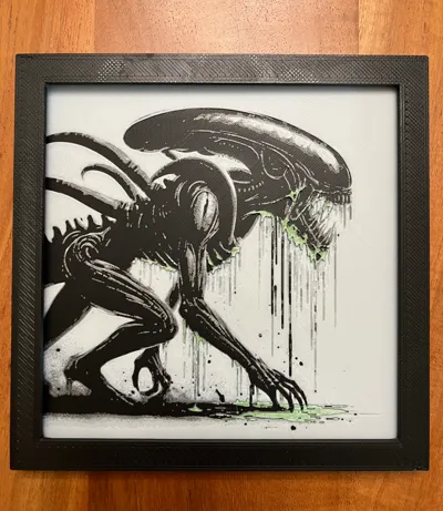 Xenomorph from Aliens Movies by JustBe 3D Printing MakerWorld: Download ...