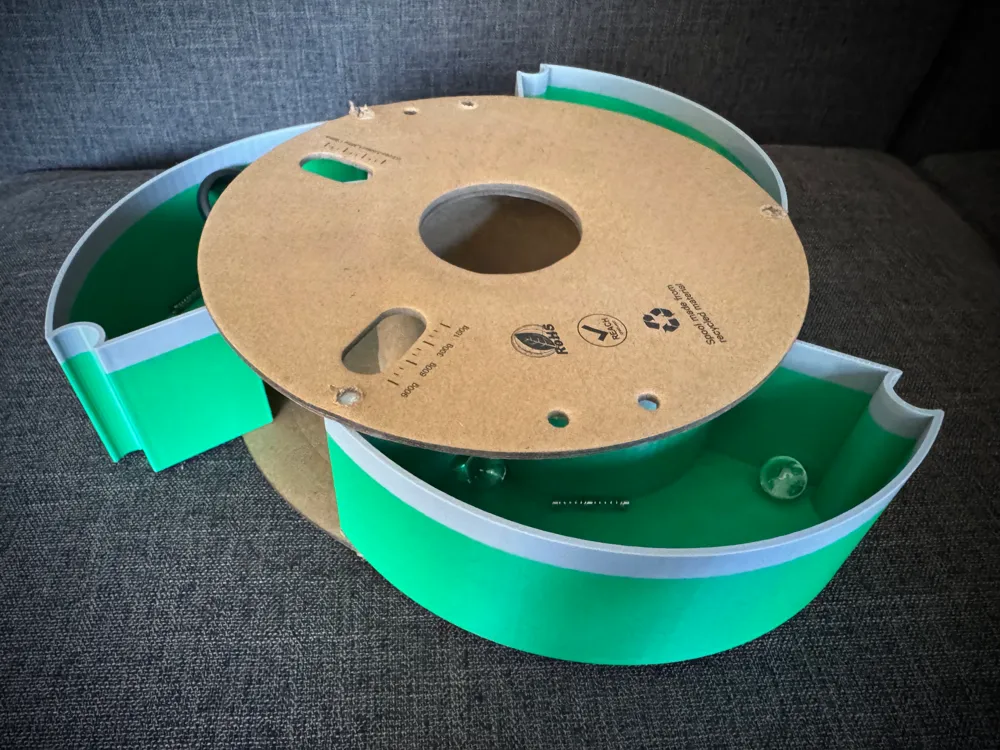 Filament spool organizer drawers (3 drawers) by NR Workshop MakerWorld ...