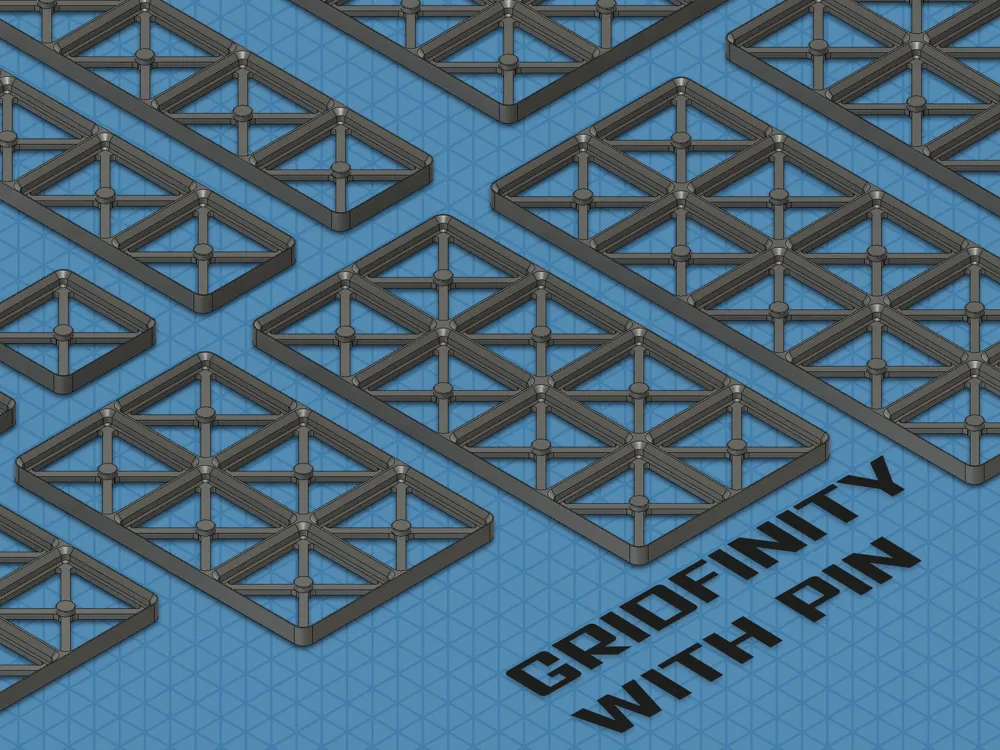 Gridfinity with Pin by One Maker Show MakerWorld: Download Free 3D Models