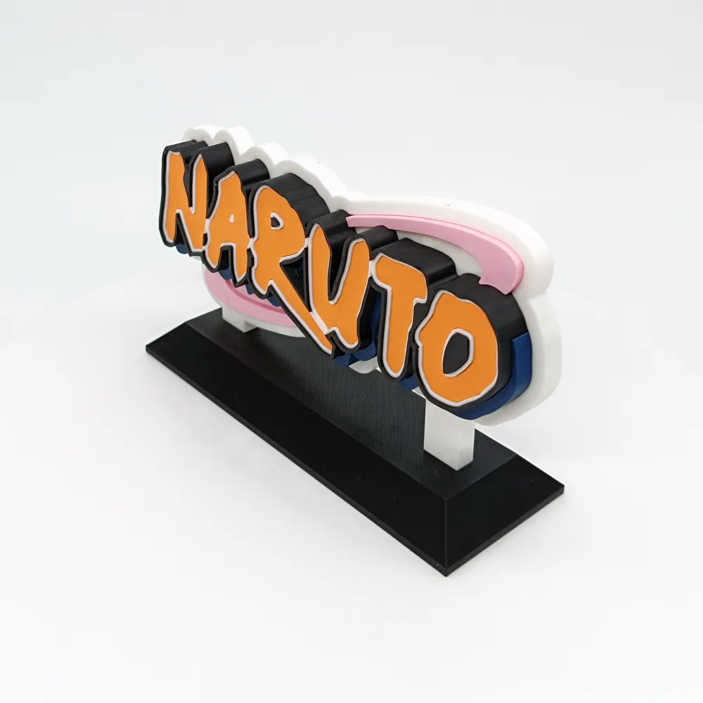 Logo Naruto - Free 3D Print Model - MakerWorld