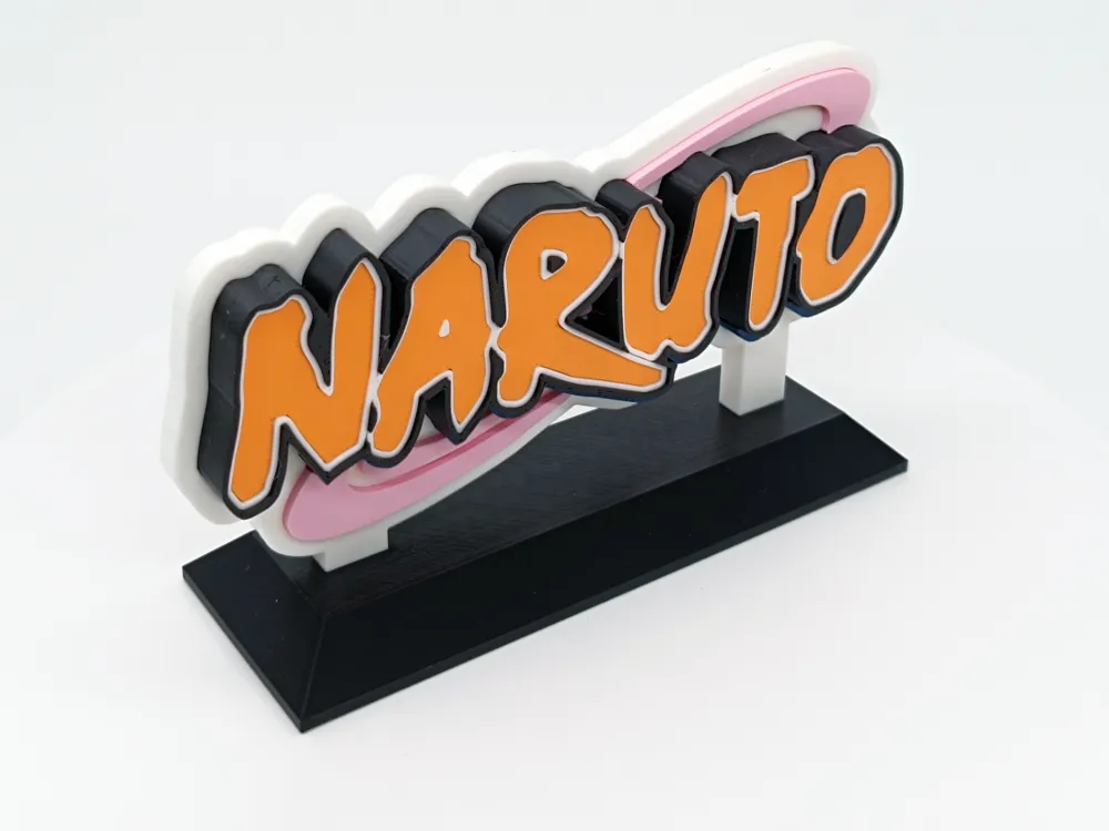 Logo Naruto - Free 3D Print Model - MakerWorld