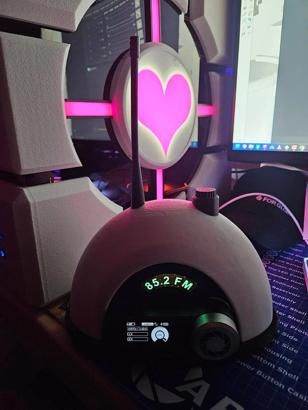 PORTAL RADIO STEEELSERIES DAC - Free 3D Print Model - MakerWorld