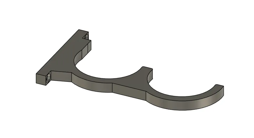 2.5 Inch Shop Vac Hose Mounting Bracket by KindredHeritage MakerWorld ...