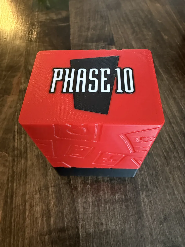 Phase 10 Game Box - Free 3D Print Model - MakerWorld