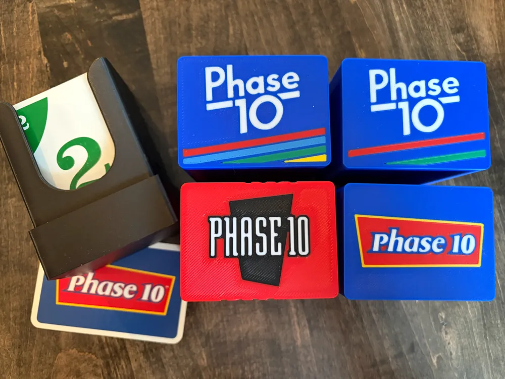 Phase 10 Game Box - Free 3D Print Model - MakerWorld