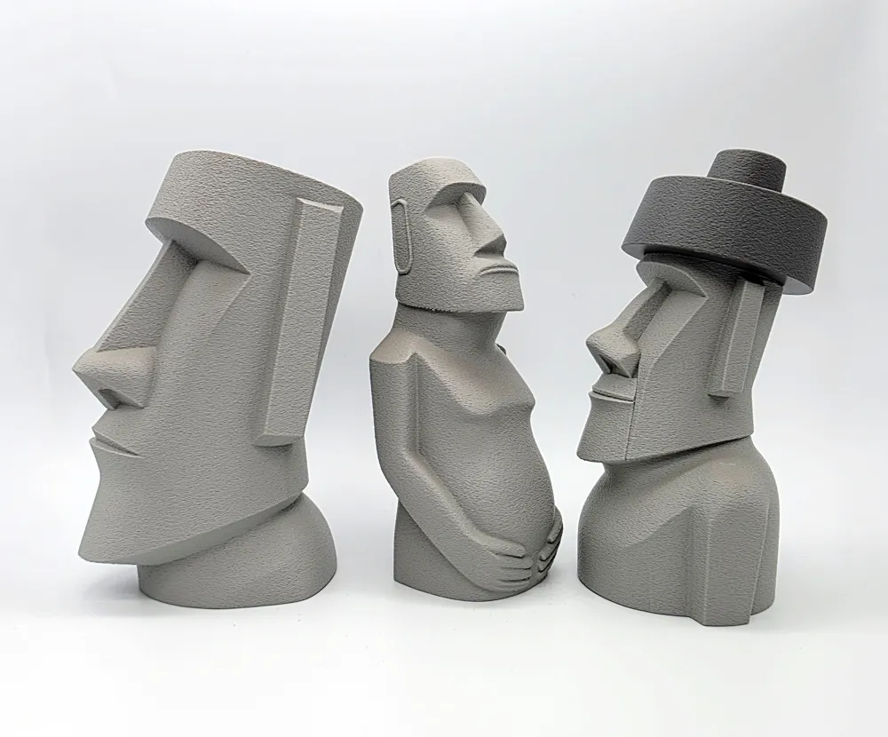 Full Body Moai Statue - The Moai Collection - Free 3D Print Model ...