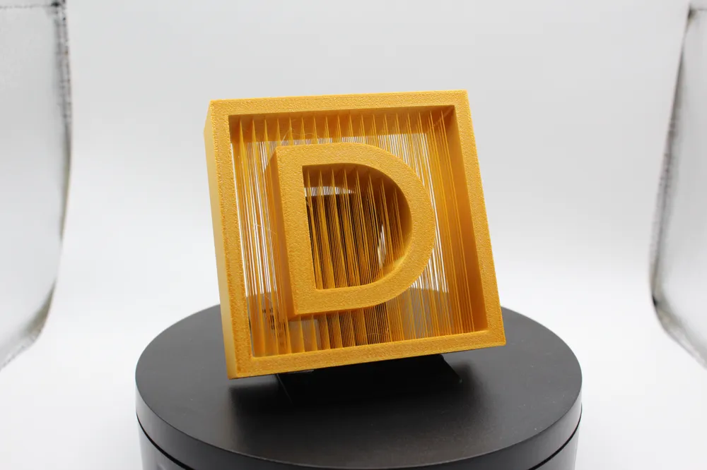 String Alphabet (D) by Iakko3DArt - MakerWorld