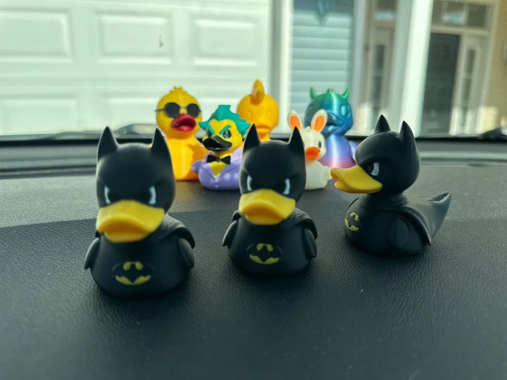 The Dark Quack (Batman Duck) - Free 3D Print Model - MakerWorld