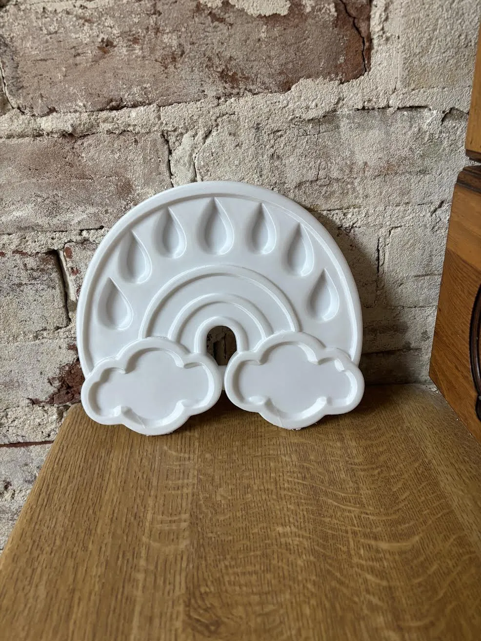 Kids and Adults fun rainbow paint pallet by 3d_it MakerWorld: Download ...