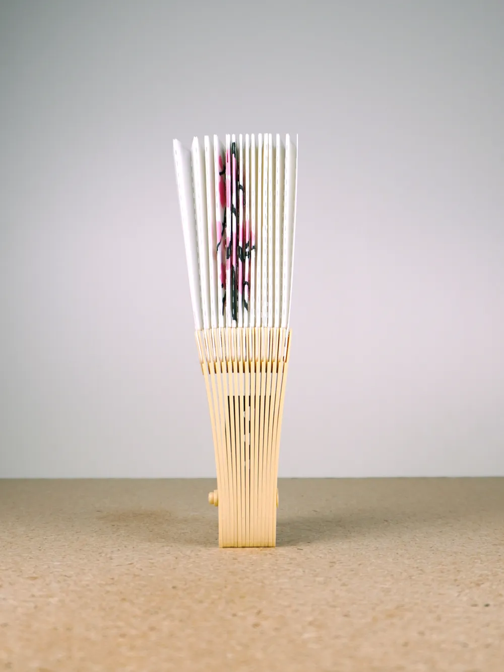 Folding Cherry Blossom Fan (Large) - Free 3D Print Model - MakerWorld