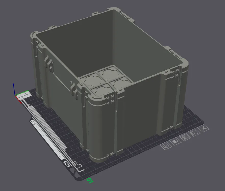 Gridfinity Storage Box 5x4x18U Remix - Free 3D Print Model - MakerWorld