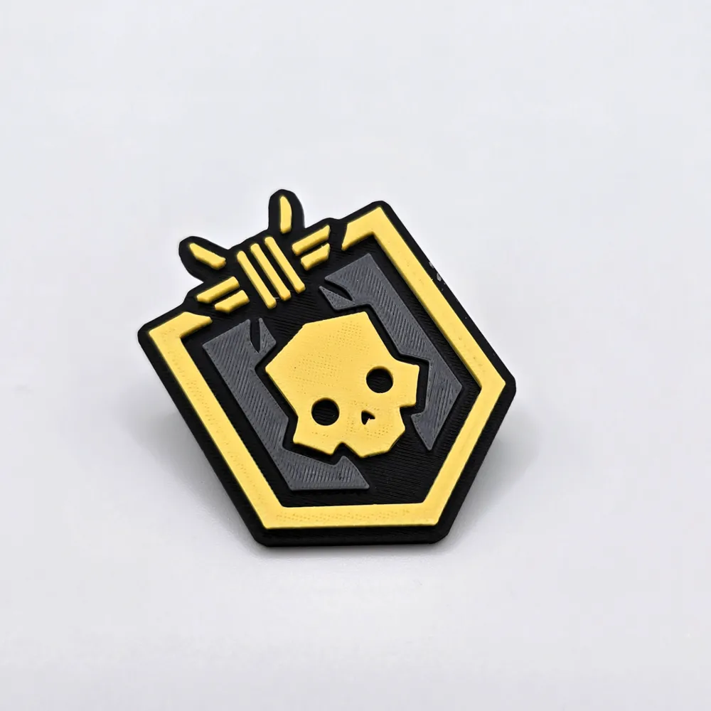 Helldivers 2 Warbond Rank Pins by Jez BuildsMakerWorld: Download Free ...