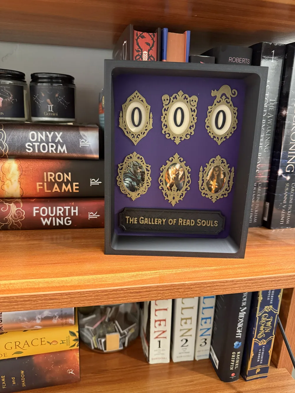 The Gallery of Read Souls - Reading Goal Display - Free 3D Print Model ...