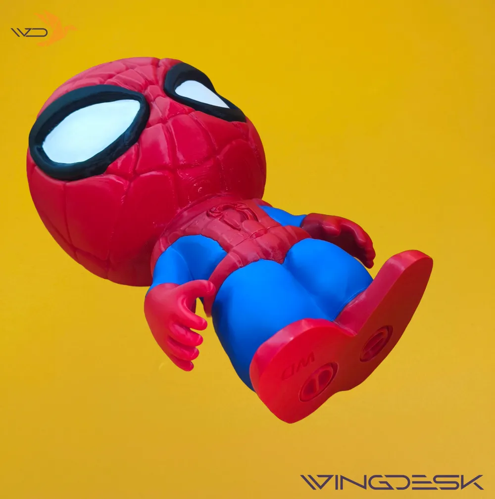 Spider-Man Piggy Bank (32cm) - Free 3D Print Model - MakerWorld